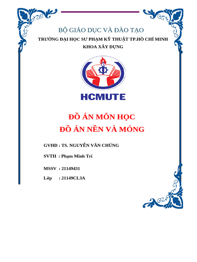 nền móng for me (1) | PDF