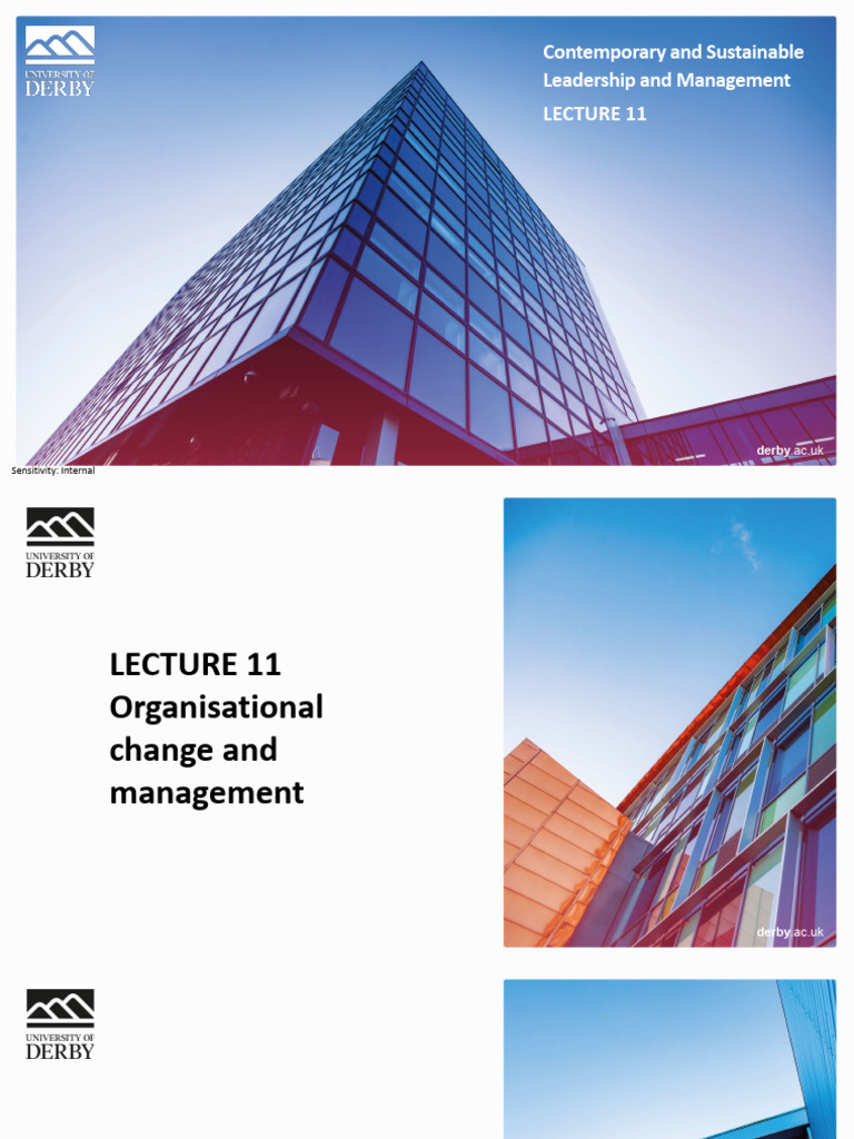 Lecture 11 Organisational Change and Strategic Management | PDF | Swot ...