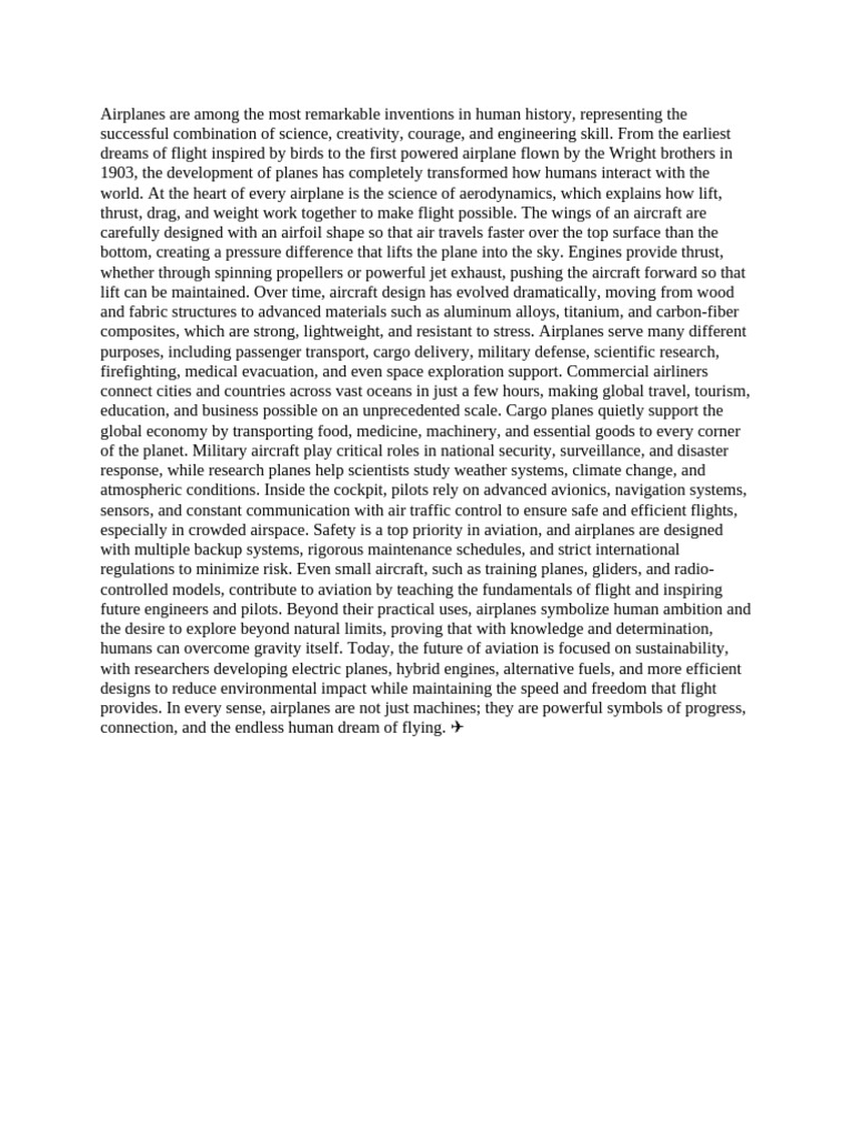 Airplanes 11 | PDF | Airplane | Aircraft