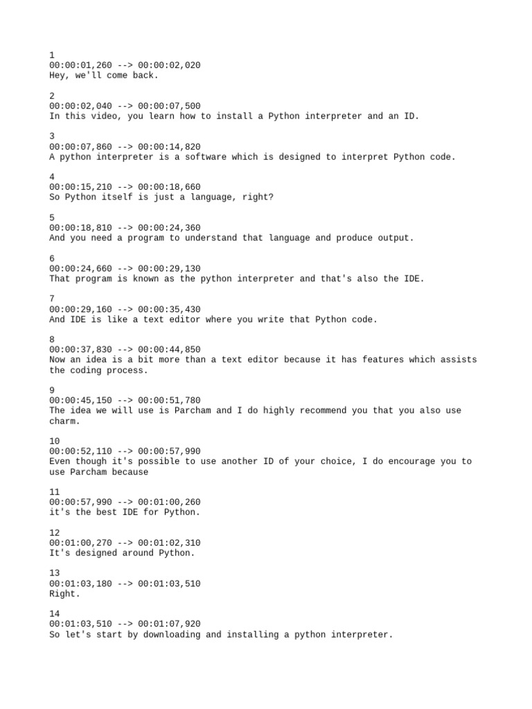 005 ️ Installing Python and PyCharm_en | PDF | Software | Computing