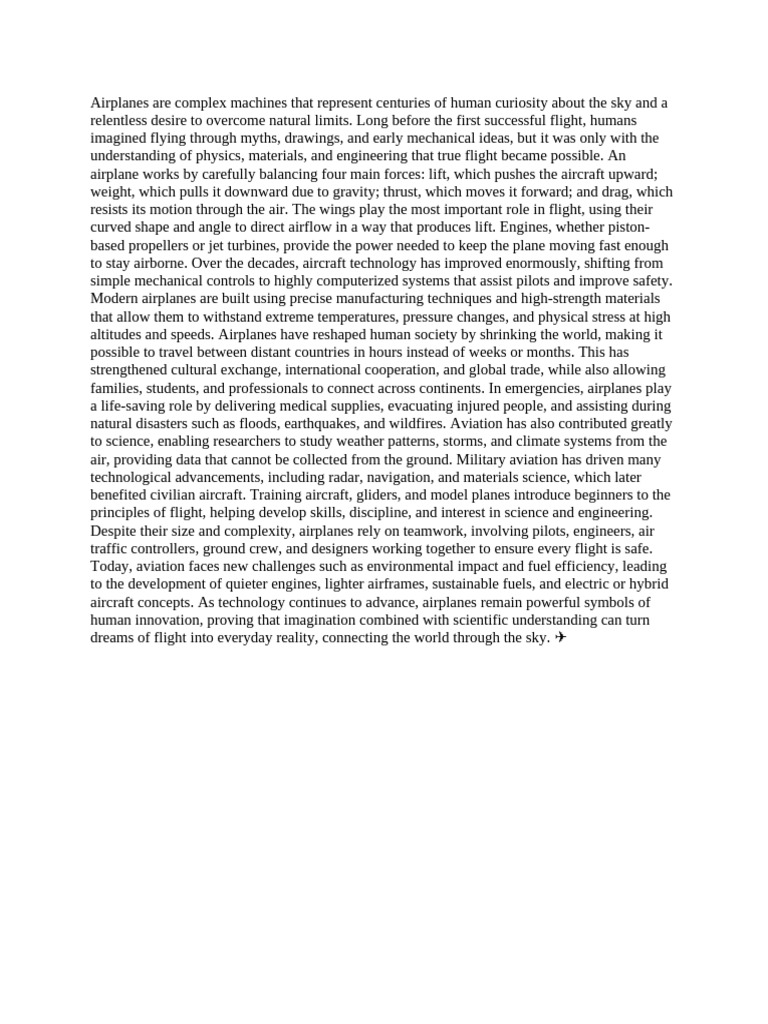 Planes | PDF | Airplane | Aircraft