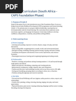 Grade R Weekly Planning Template | PDF | Reading Comprehension ...