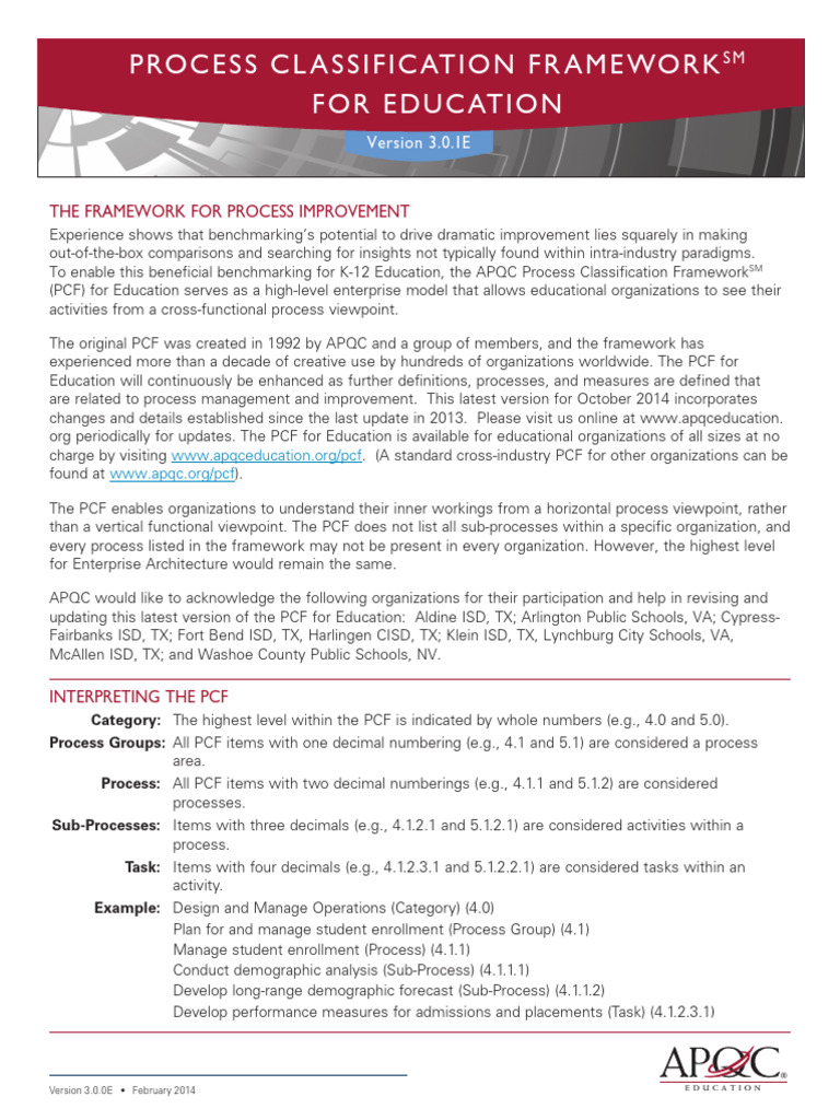 K05508_Education PCF_3.0.1ev2 | PDF | Educational Assessment ...