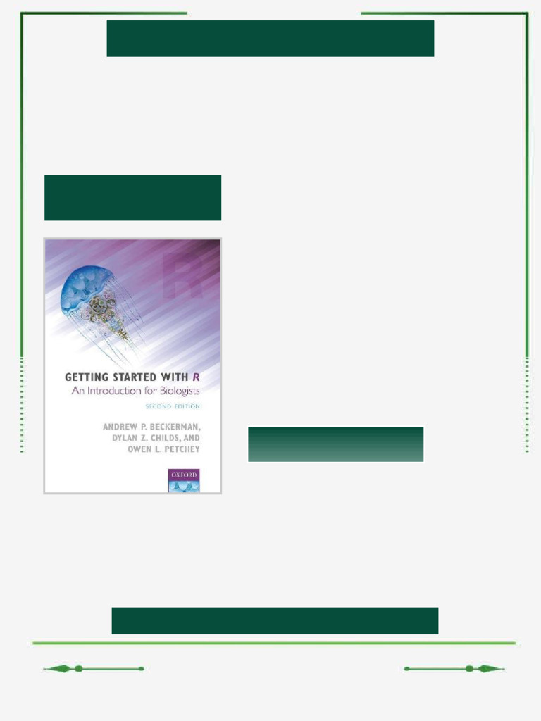 Getting Started with R: An Introduction for Biologists 2nd Edition ...