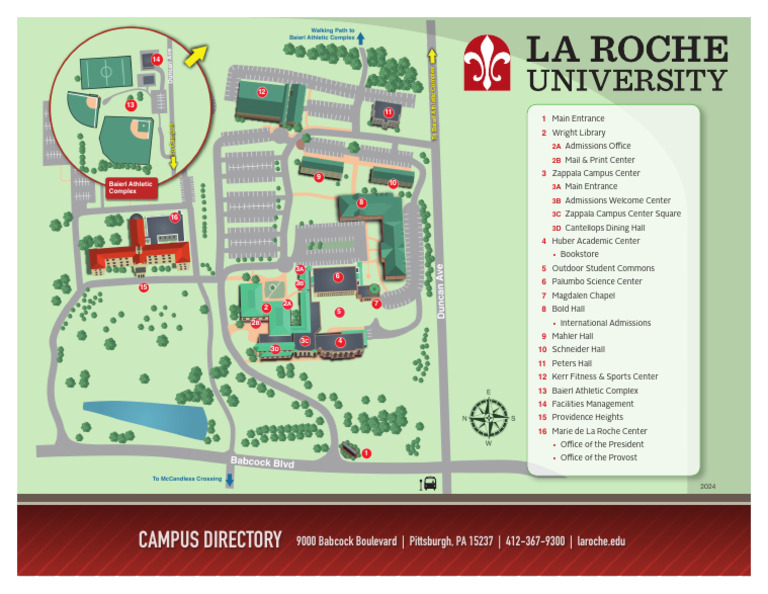 La Roche University Campus Directory | PDF