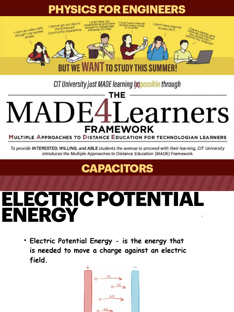 Understanding Electric Potential & Capacitors | PDF | Capacitor ...