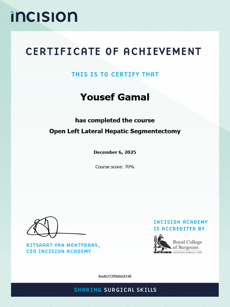 Left Lateral Liver Segmentectomy 8ad6372f0bb0d338 (1) | PDF