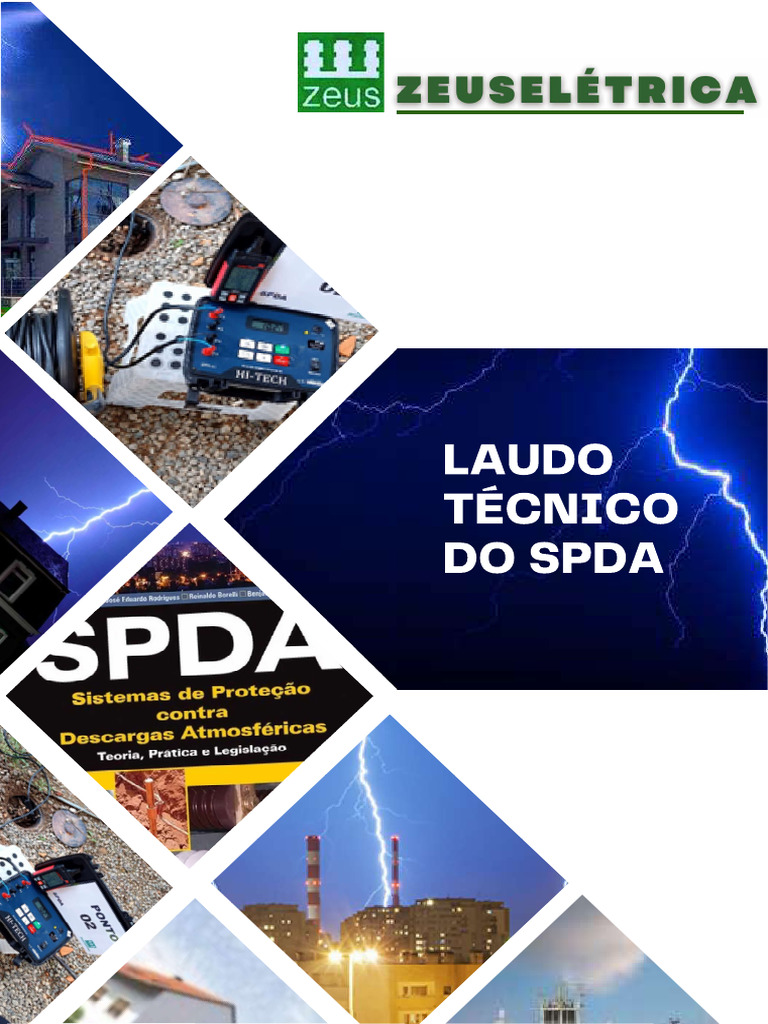 Laudo Técnico de Inspeção SPDA e Aterramento | PDF | Relâmpago ...