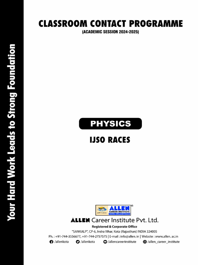 Ijso Race Physics | PDF