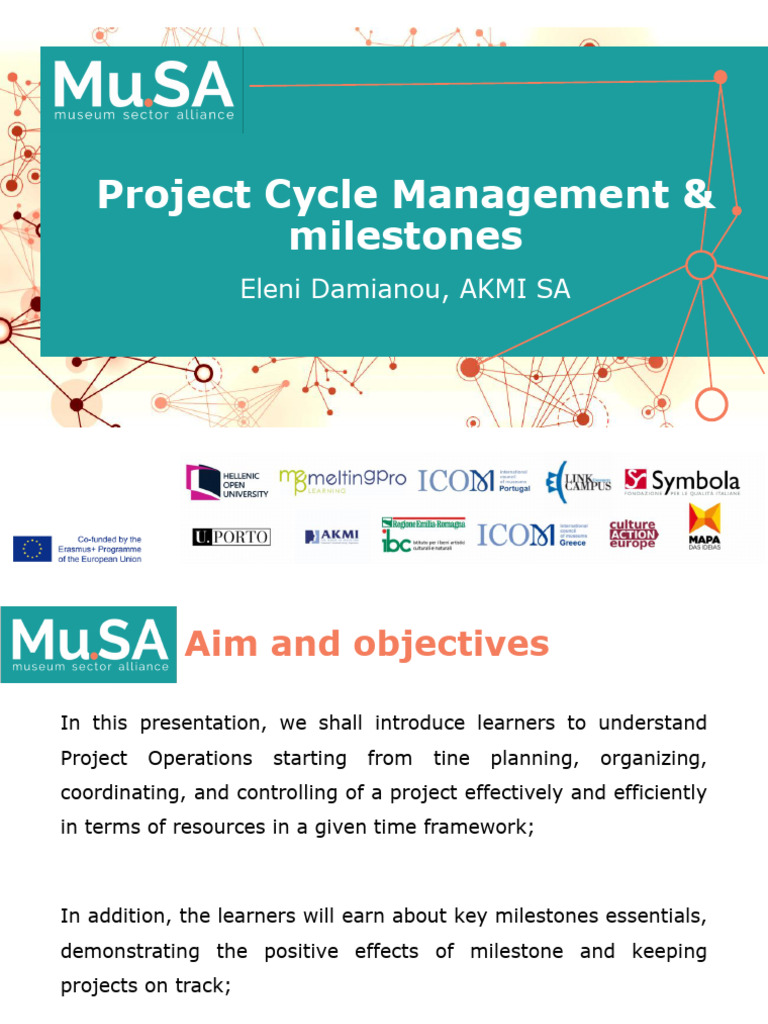Mu.sa Project Cycle Management Milestones | PDF | Project Management ...