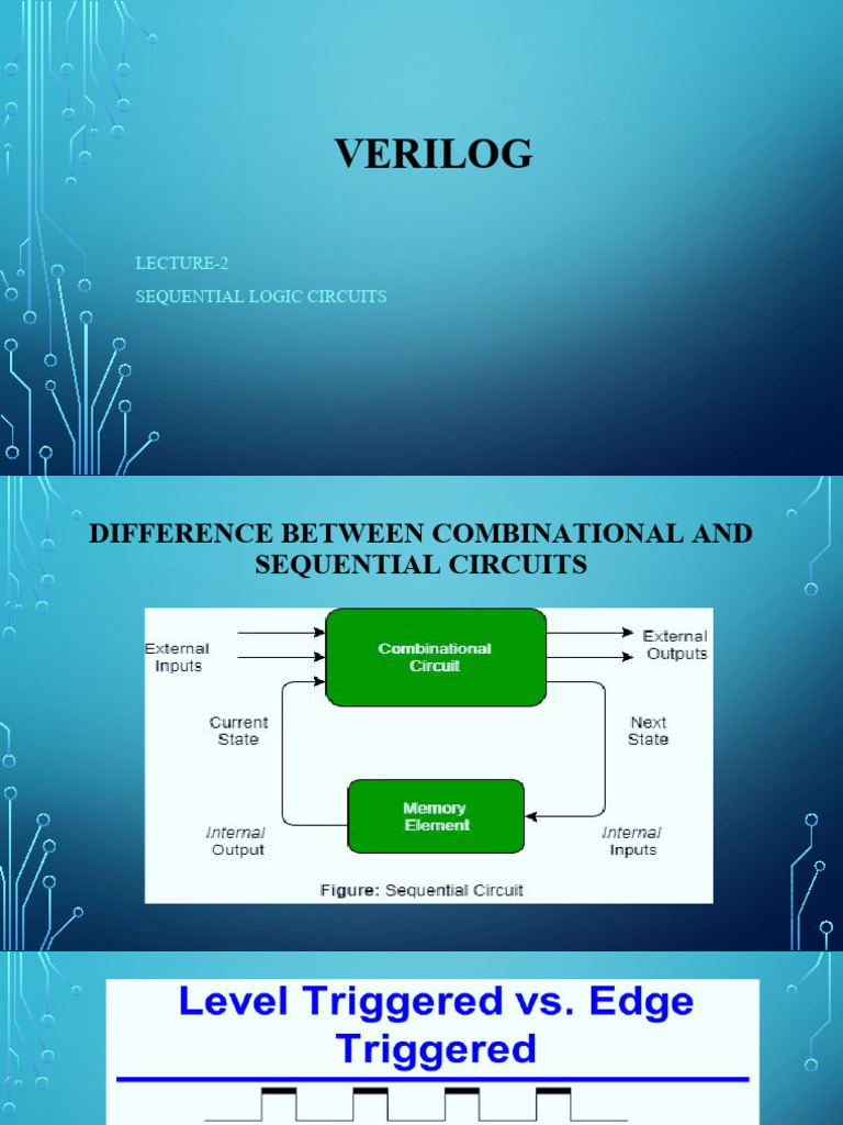 Verilog-Lecture2 | PDF | Computer Engineering | Digital Electronics