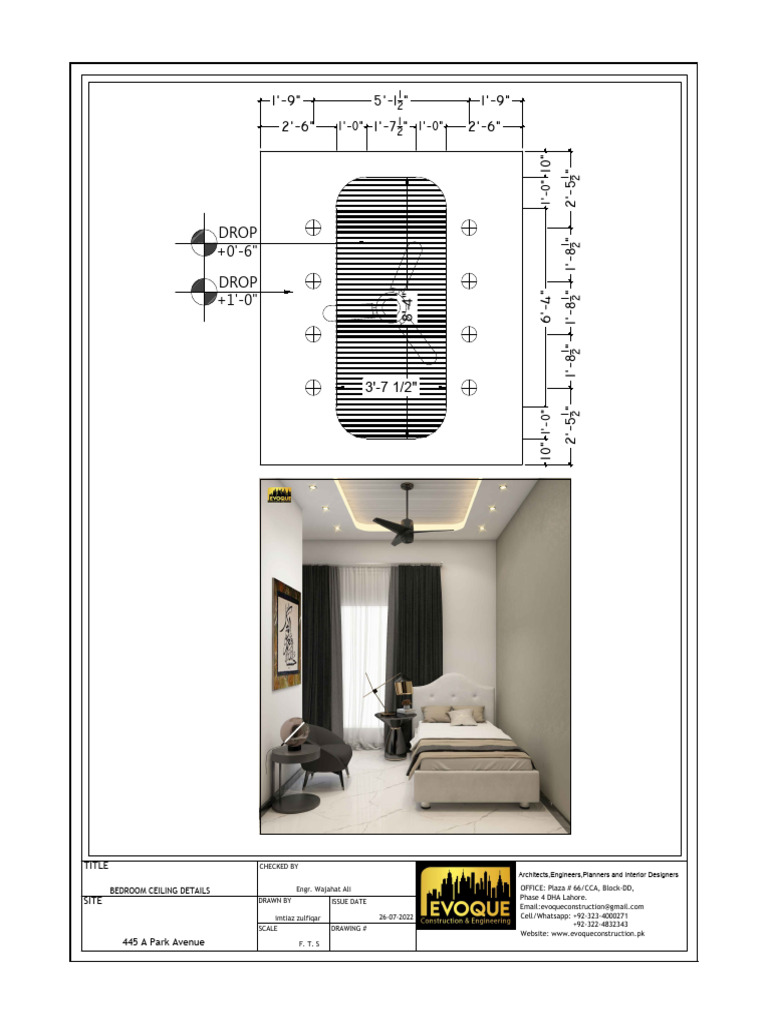 Interior Project-2-WORING-DETAILS-1 | PDF | Interior Design | Home ...