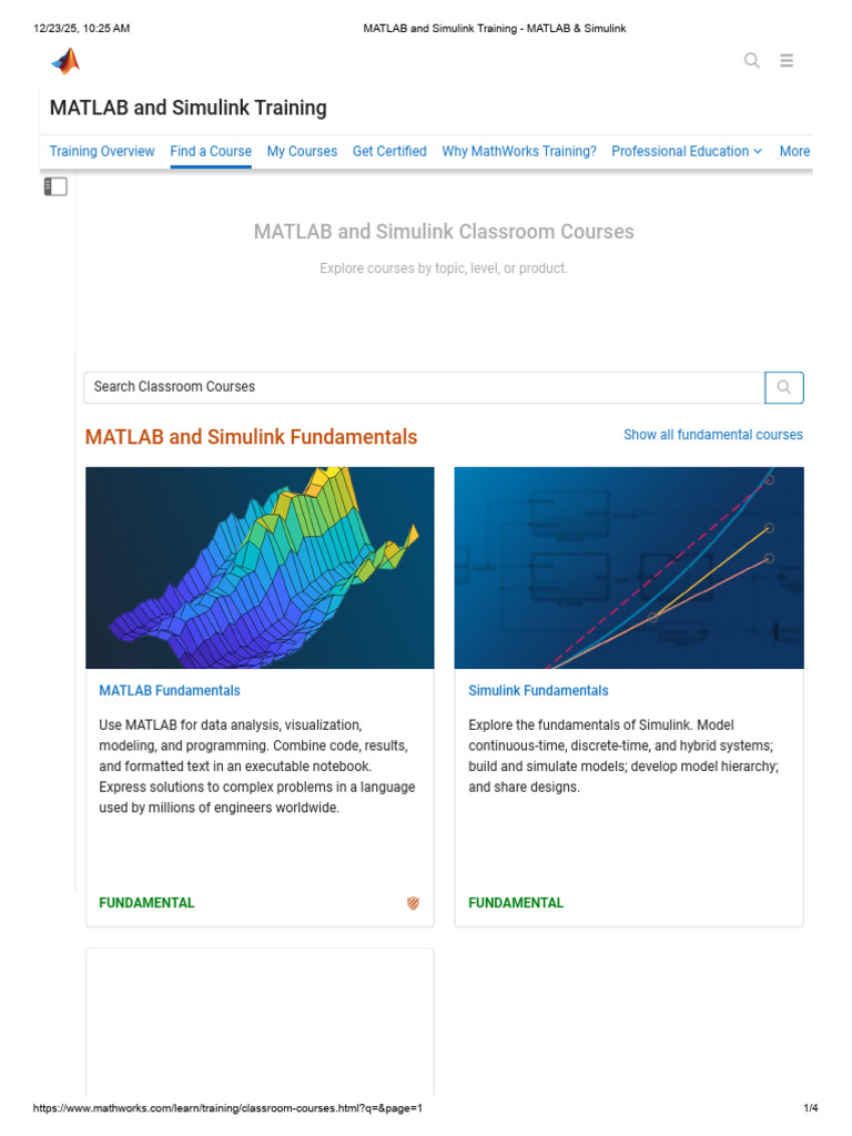 MATLAB and Simulink Training - MATLAB & Simulink | PDF | Matlab ...