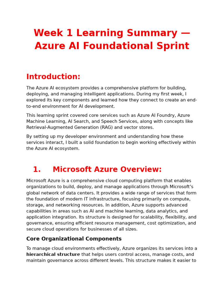 Learning Sprint Document | PDF | Artificial Intelligence | Intelligence ...