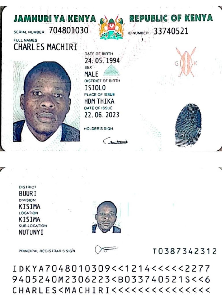 Machiri ID | PDF