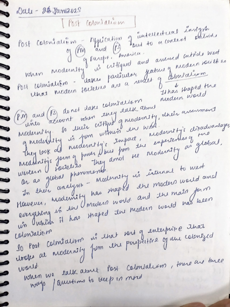 Post Colonialism Lecture 1,2 | PDF