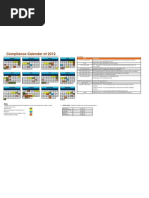 Statutory Due Dates Chart | PDF | Government Finances | Taxes
