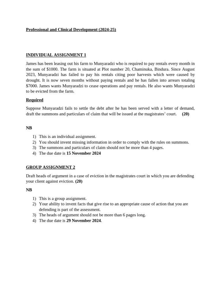 Assignments (2) | PDF