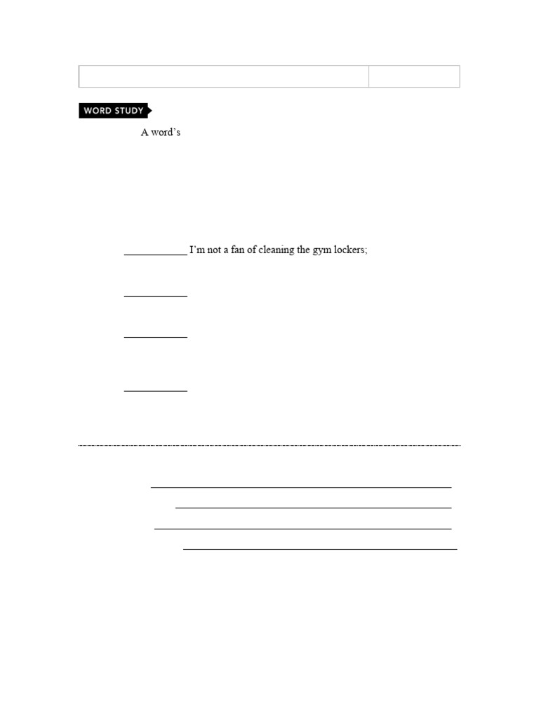 Lit17 Anc g10u2 Metamo Ws Rp | PDF | Lexicology | Grammar