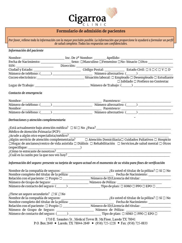 Patient Packet Spanish 1 | PDF | Medicare (Estados Unidos) | Ciencias ...