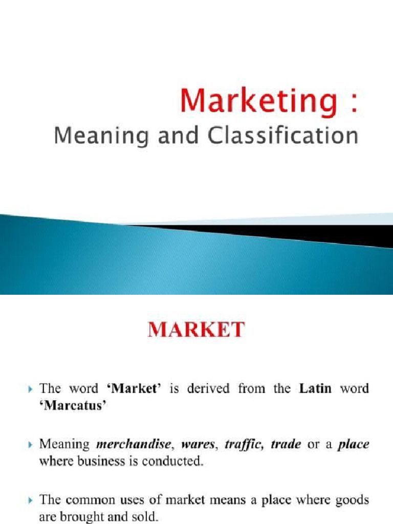 Market Classification Unit-3 | PDF | Monopoly | Perfect Competition