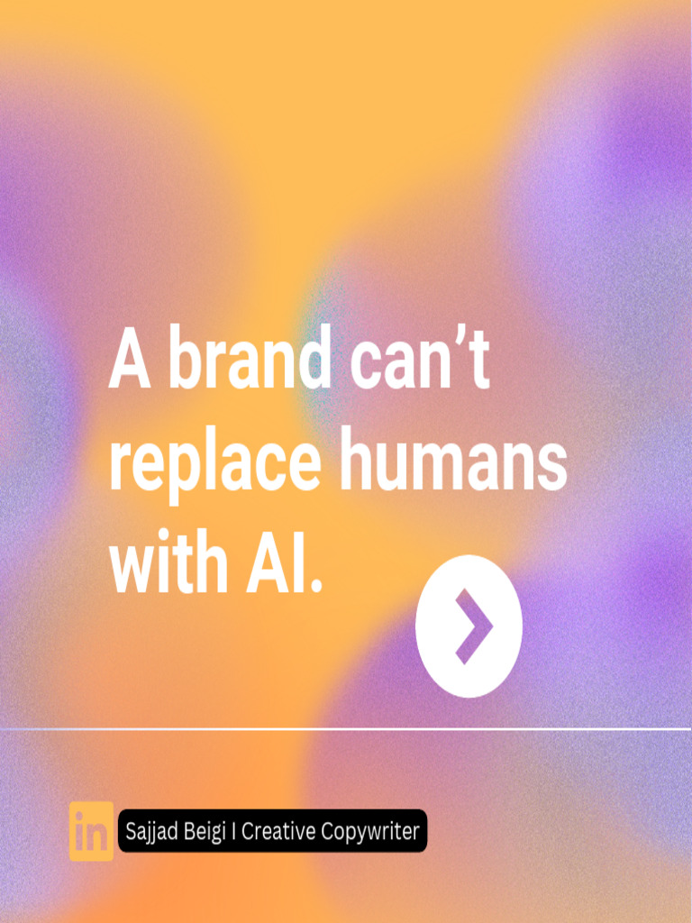 A Brand Can't Replace Humans | PDF