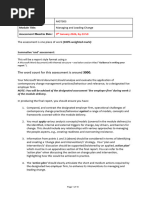 ACCA Apprentice Project Report Form | PDF | Experience | Question