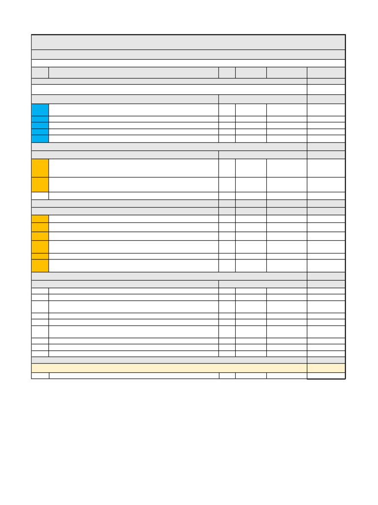 Final BOQ_ Golis University ( Basement + GF+5) | PDF | Wall | Door