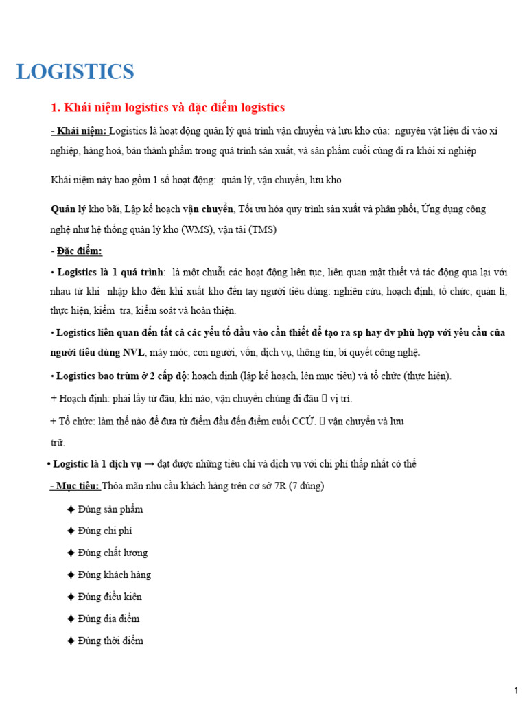 GHI LOGISTIC DD | PDF