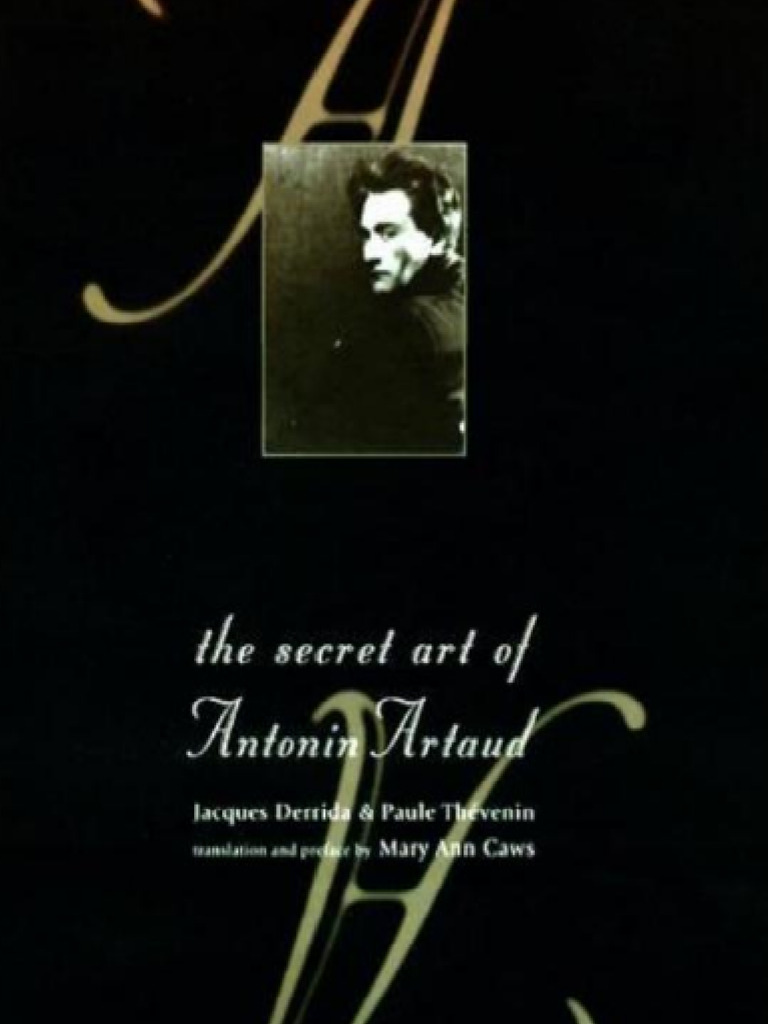 DERRIDA, Jacques - The Secret Art of Antonin Artaud_paginas_1-15 | PDF