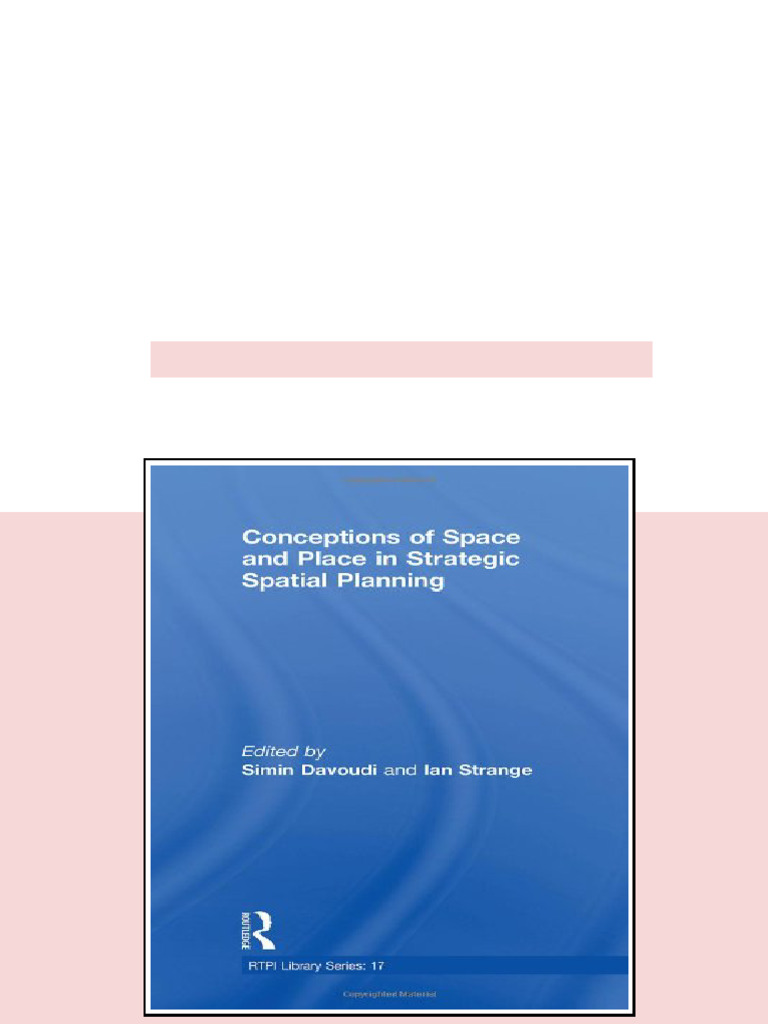 (Ebook) Conceptions of Space and Place in Strategic Spatial Planning ...