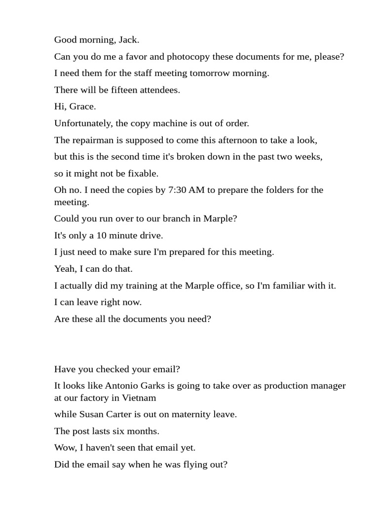 Toeic 1 | PDF | Traffic