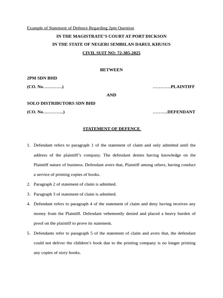 W5 Sample 2-4 | PDF | Damages | Negligence