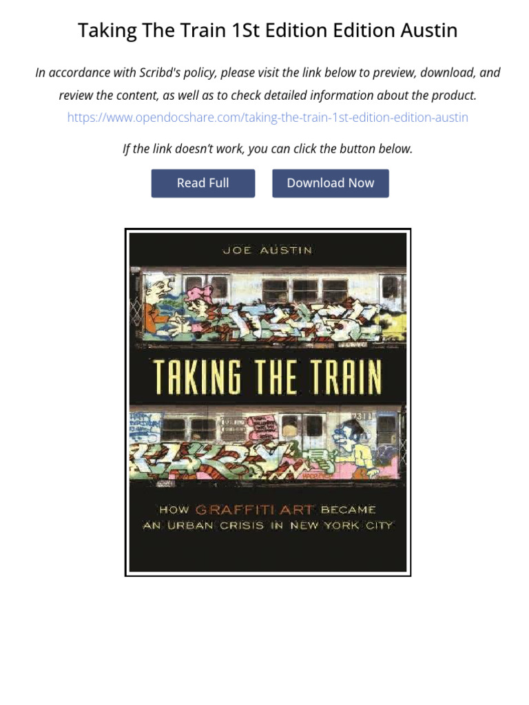 Taking the Train 1st Edition Edition Austin | PDF
