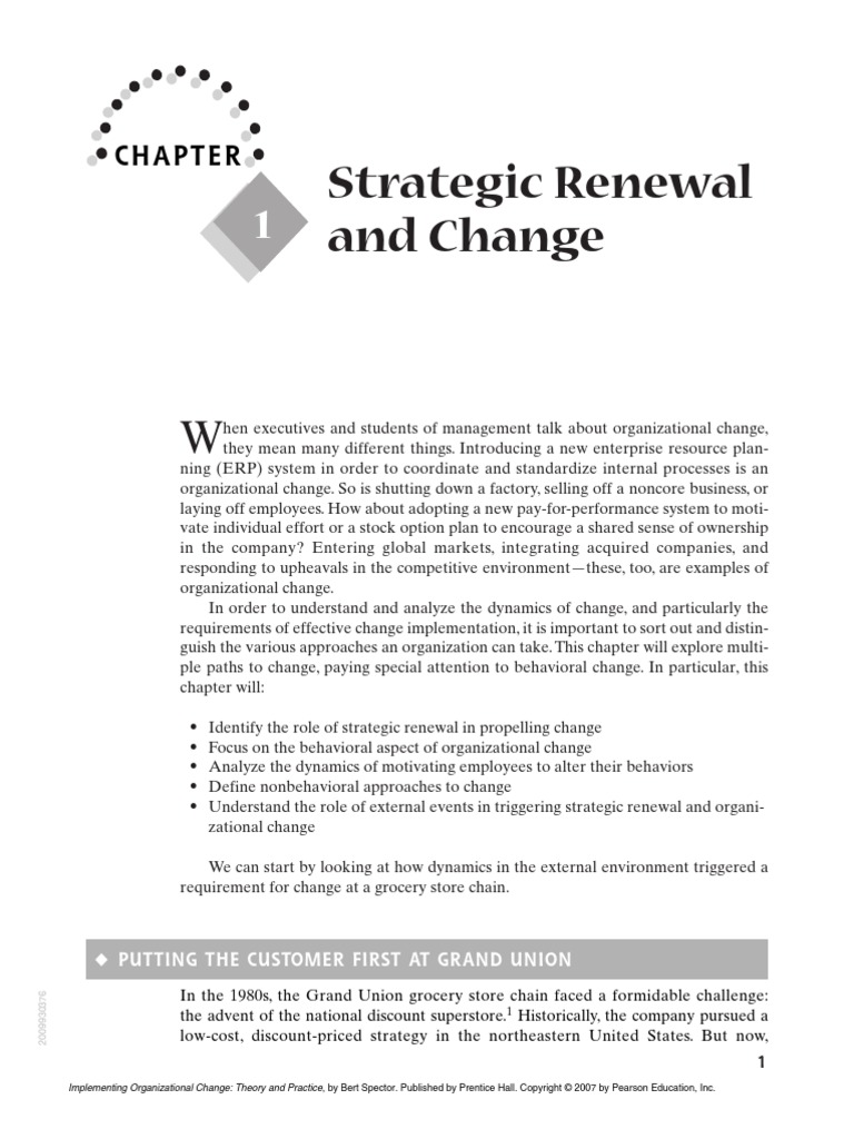 MGT320 Ch01 | PDF | Layoff | Strategic Management