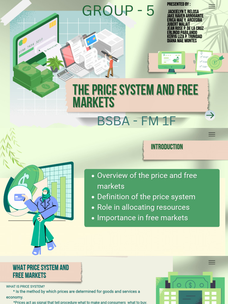 Understanding Price Systems & Free Markets | PDF | Free Market | Market ...