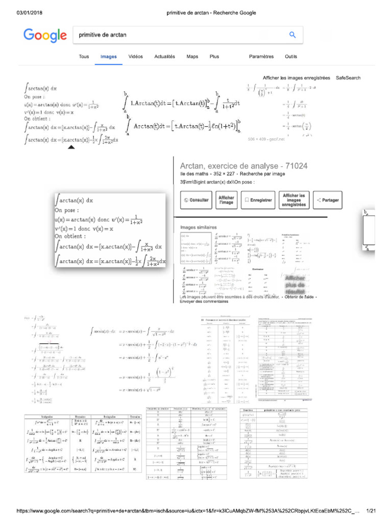 Integral Arctg | PDF