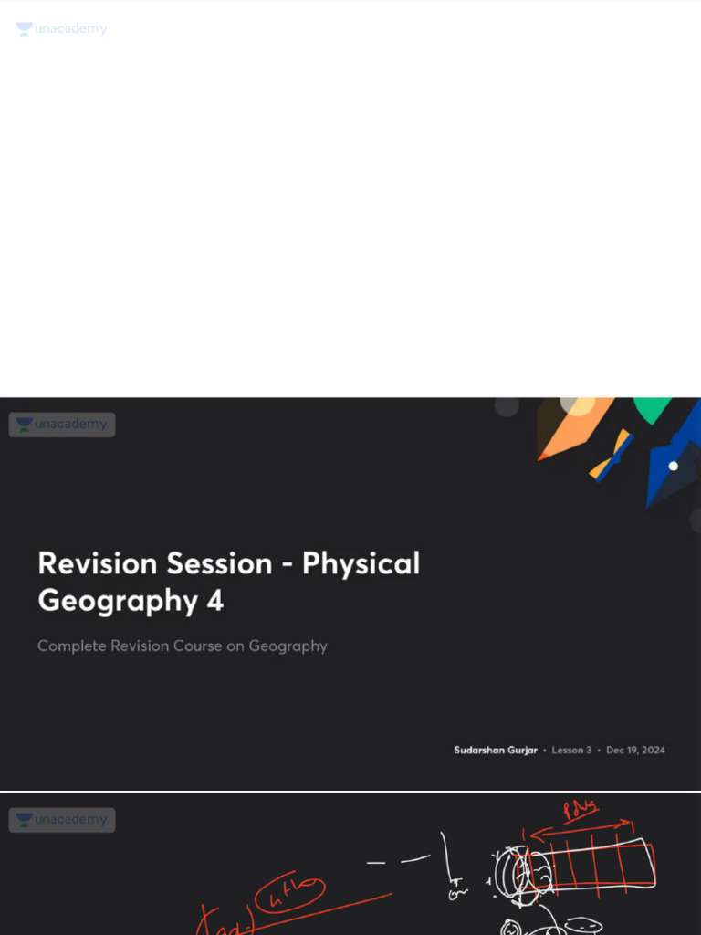 Revision Session Physical Geography 4 With Anno | PDF