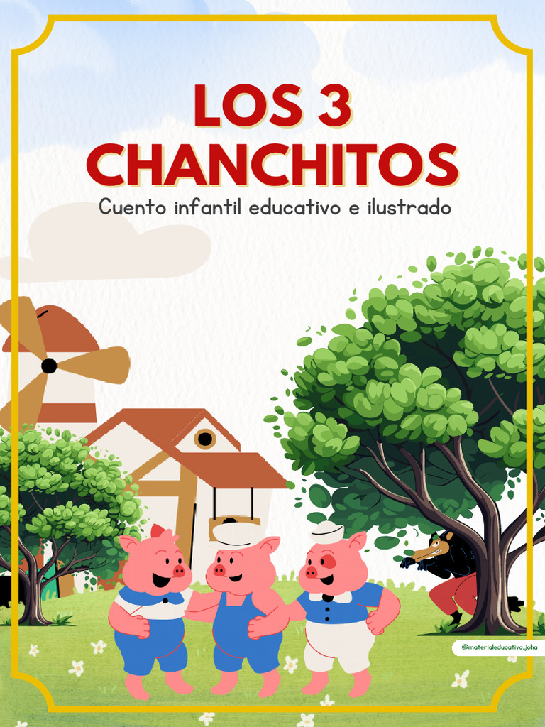 Los 3 Chanchitos - Cuento Infantil - by JOHA | PDF