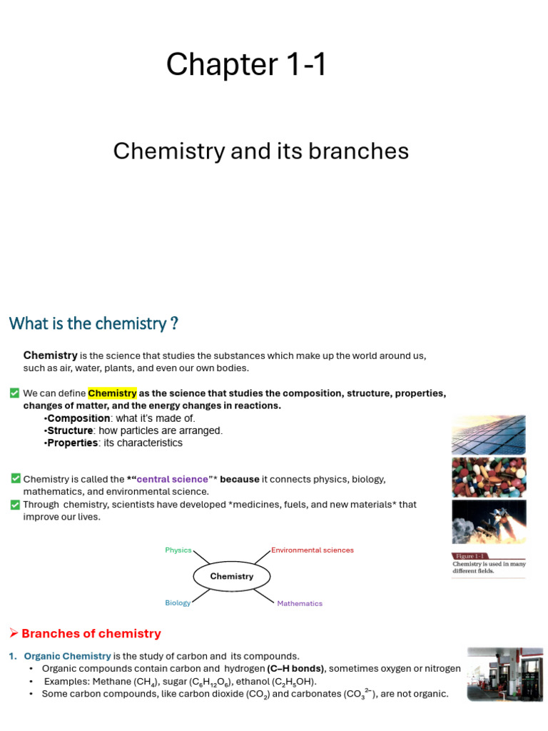 Grade 10 Chapter 1 New Book (1) | PDF | Chemical Substances | Mixture