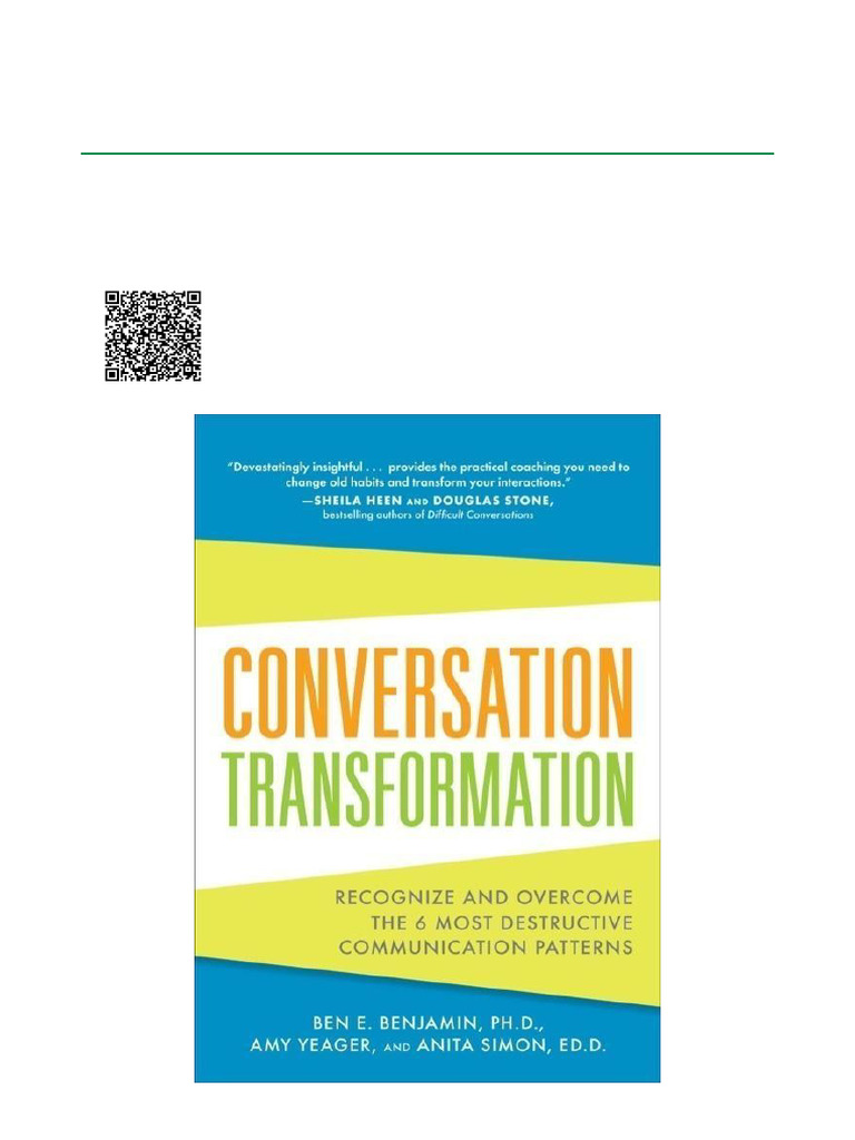 Conversation Transformation Recognize and Overcome the 6 Most ...