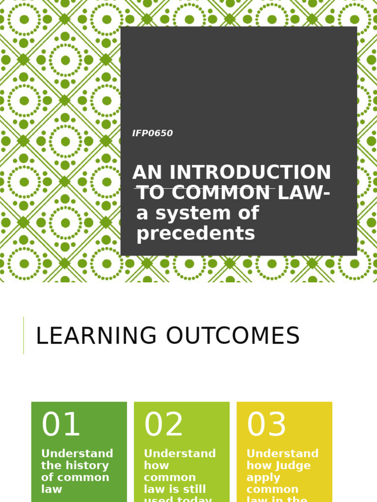 History of English Legal System Common Law | PDF | Precedent | Common Law