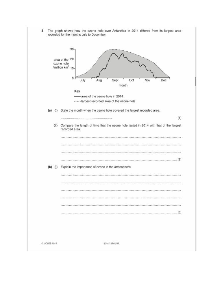 Atmosphere Questions | PDF