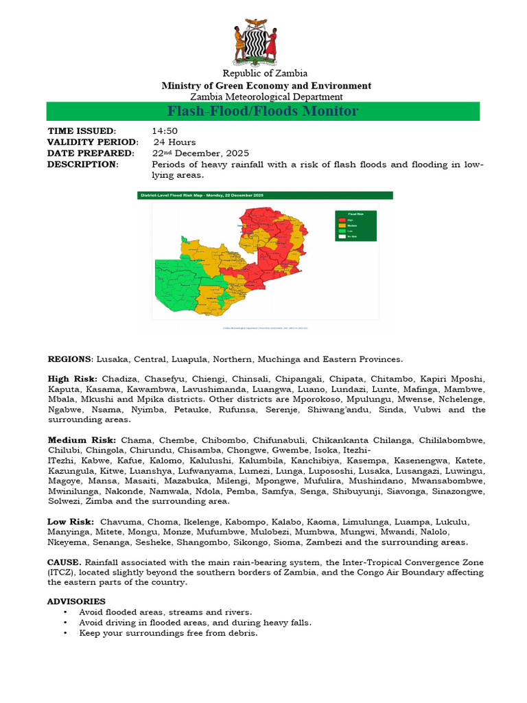 Flash-Flood Monitor Weather Advisory-22!12!2025[3] (1) | PDF