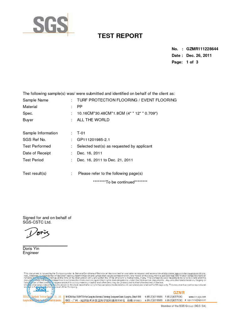 SGS loading test T-01-2 | PDF | Continuum Mechanics | Applied And ...