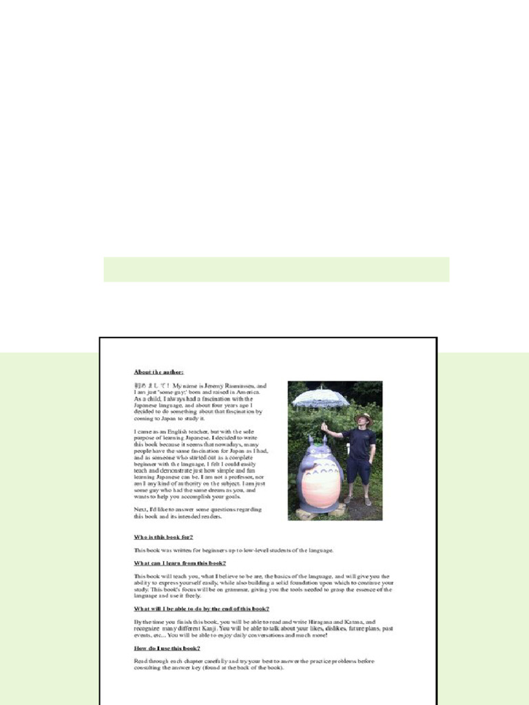 (Ebook) Learn Japanese From Some Guy: Quickly and Easily Master ...