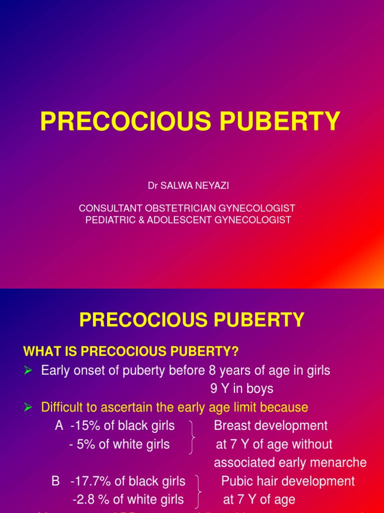 Precocious Puberty | PDF | Puberty | Luteinizing Hormone