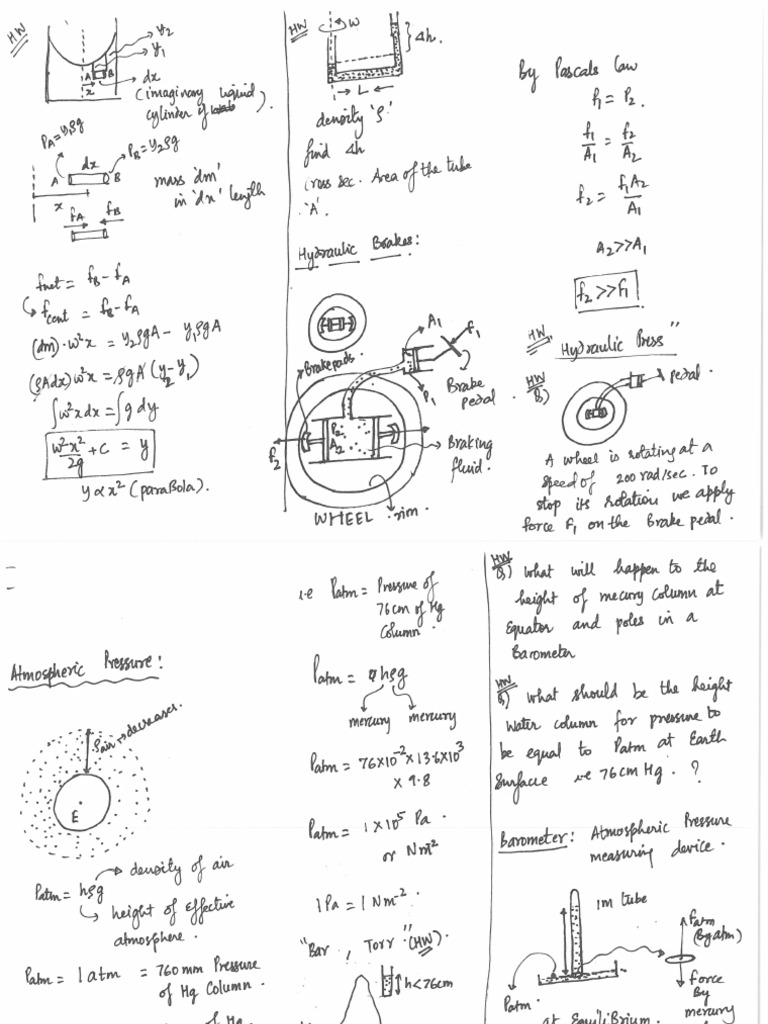 Fluid Statics | PDF