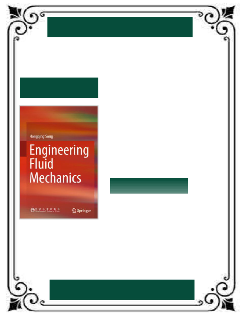 Engineering Fluid Mechanics Hongqing Song eBook simplified edition ...