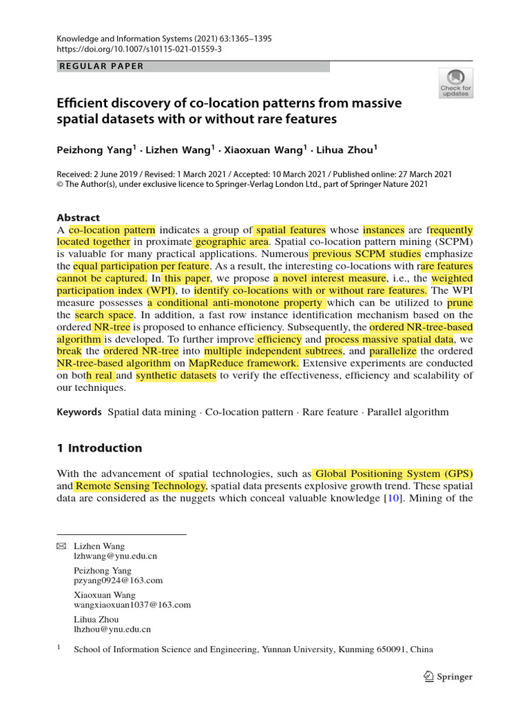Lastest rare event paper | PDF | Spatial Analysis | Data